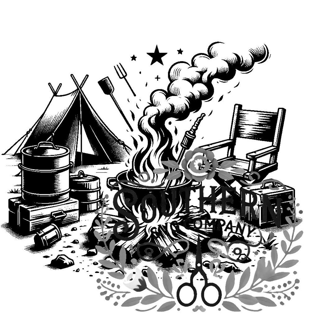 Campfire Cooking SVG Bundle - Perfect for Your Outdoor Adventures ...