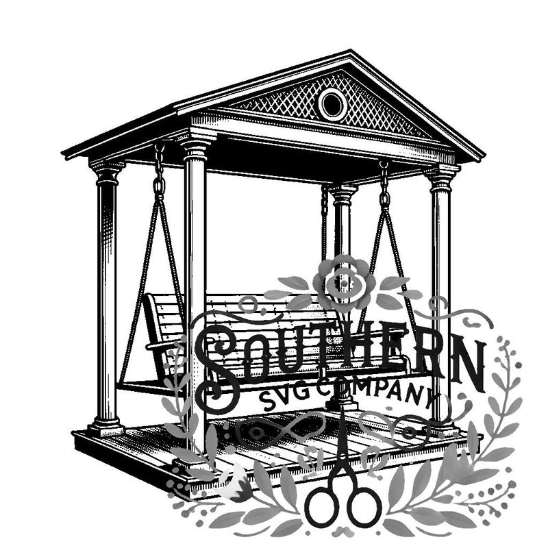 Porch Swing Svg - Etsy