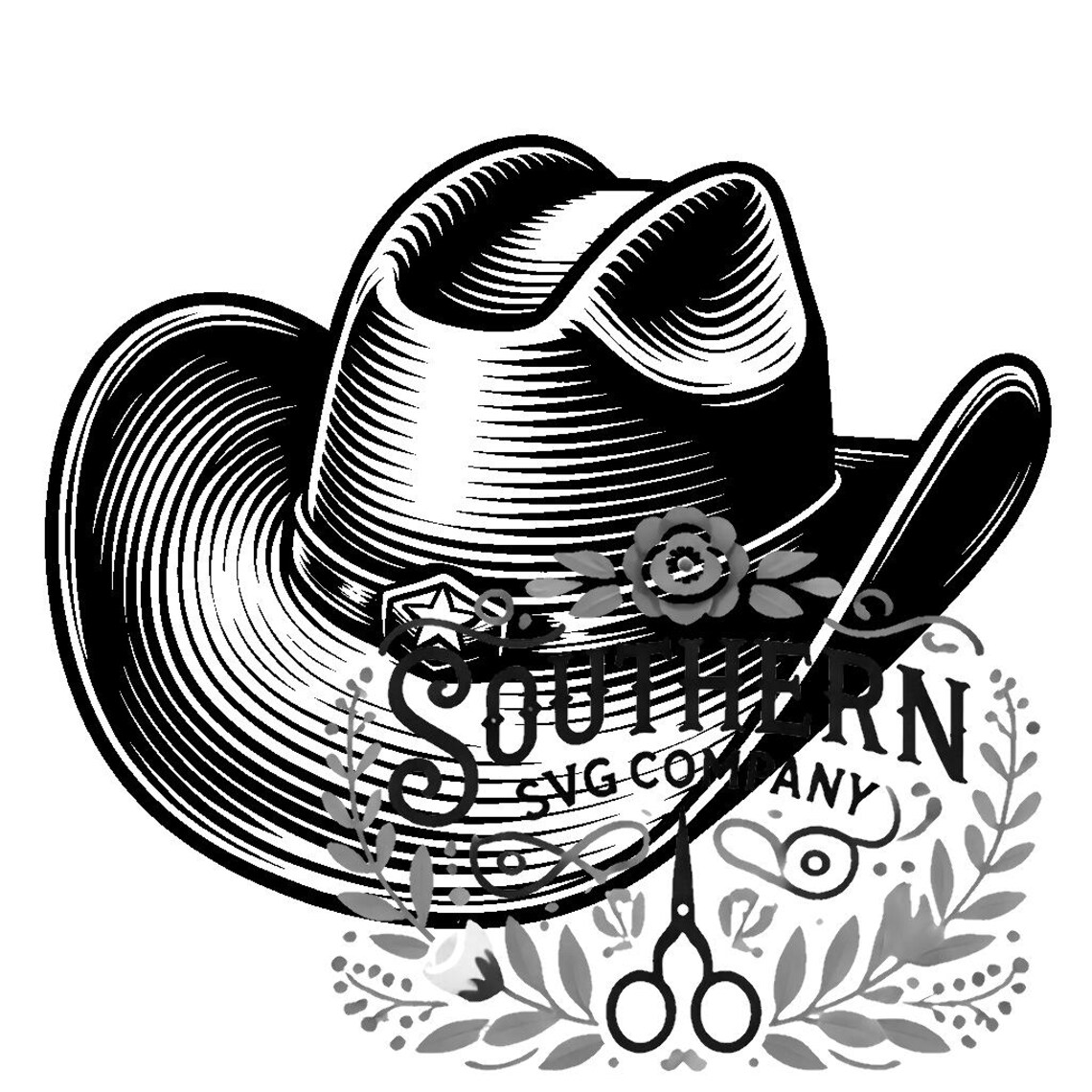 SVG Cowboy Hat Bundle: Rustic Clipart for DIY Projects, Digital ...