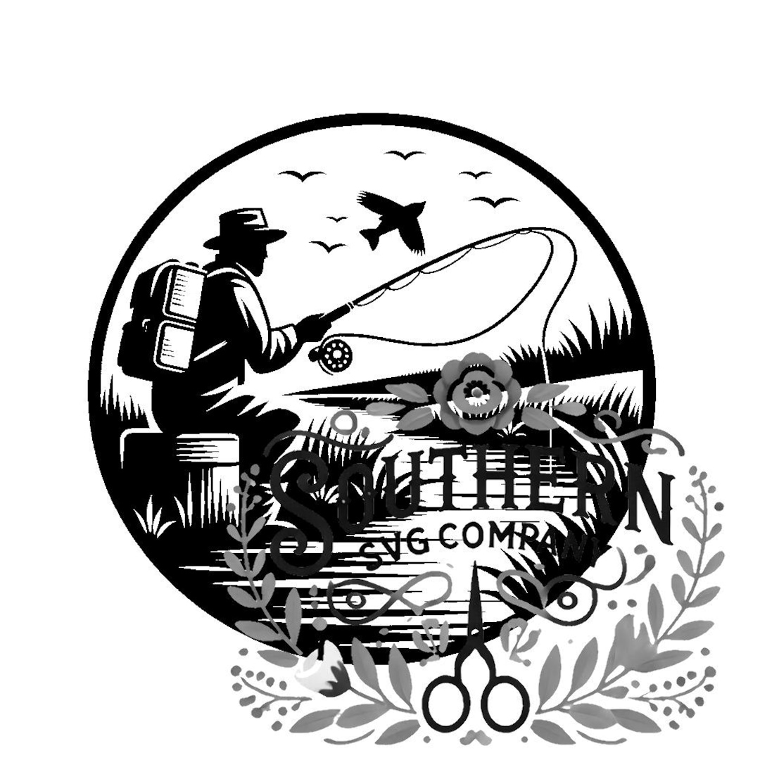 Fly Fishing SVG Bundle - Perfect for Crafting and Gifts - Stream Theme ...