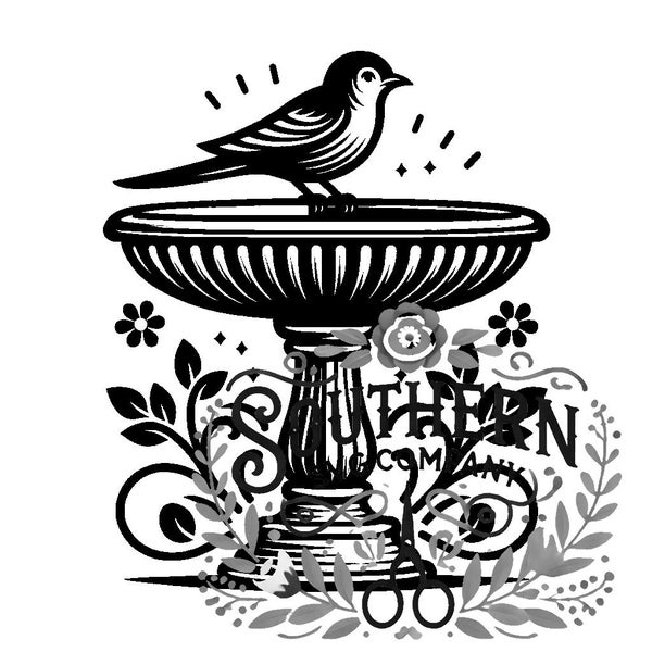 Bird Bath - Etsy