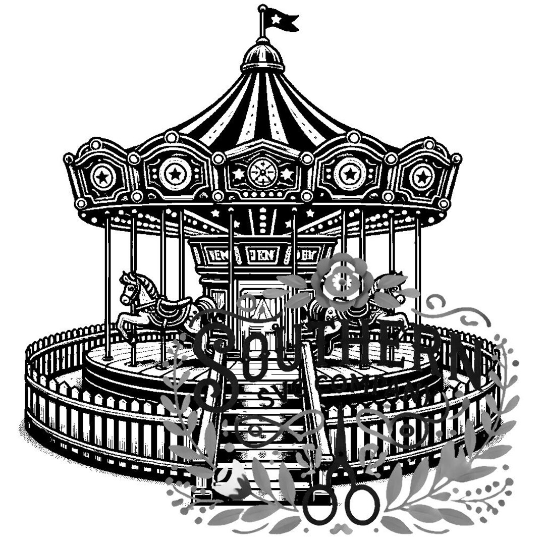 Amusement Park SVG Bundle - Digital Designs for DIY Crafts & Projects ...