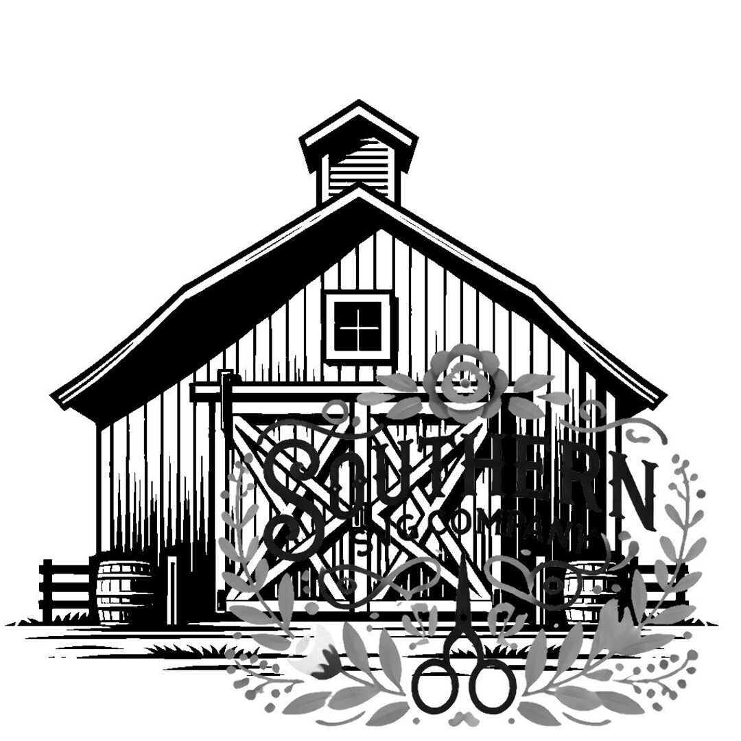 SVG Barn Door SVG Bundle | Farmhouse Design Elements | Digital Download ...