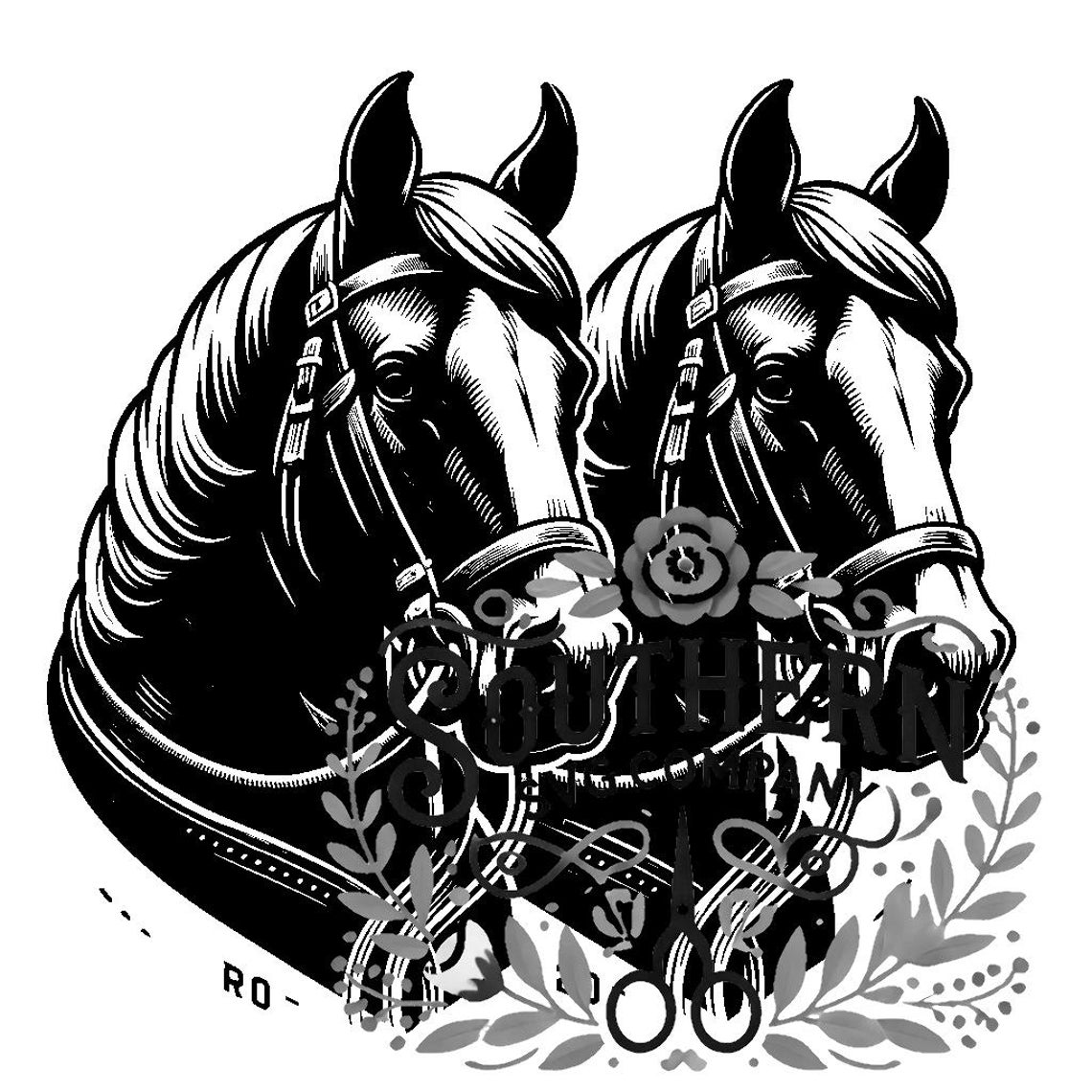 Rodeo Horses SVG Bundle - Vector Graphics for Western Themed Crafts and ...