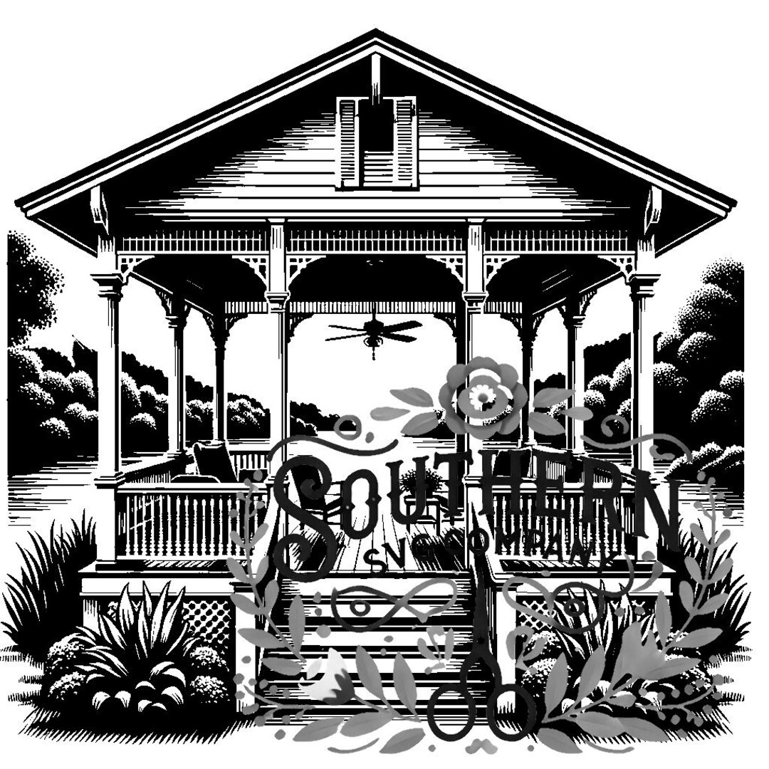 Scenic Porch SVG View SVG Bundle - Nature Inspired Digital Files for ...