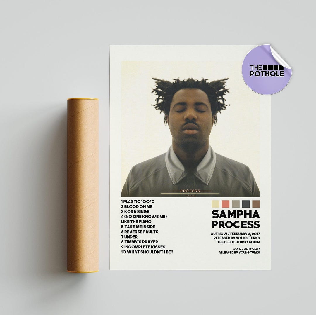 Sampha Posters, Process Poster, Sampha, Process Album Cover Poster, Poster Print Wall Art ...