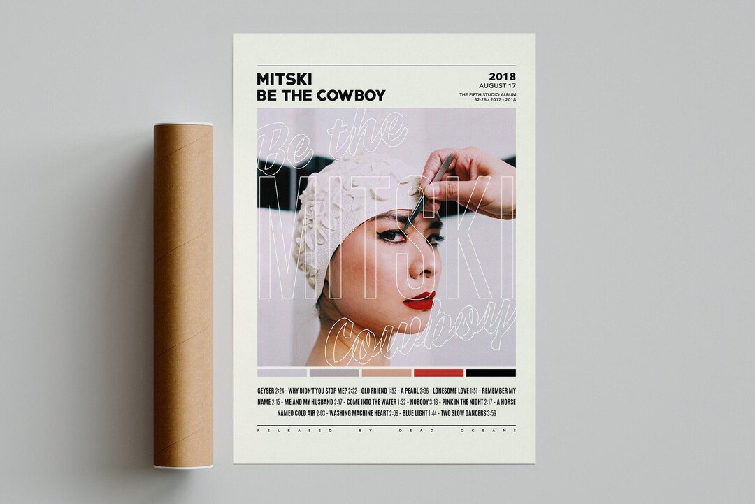 Mitski Posters / Be the Cowboy / Mitski / Album Cover Poster, Poster ...