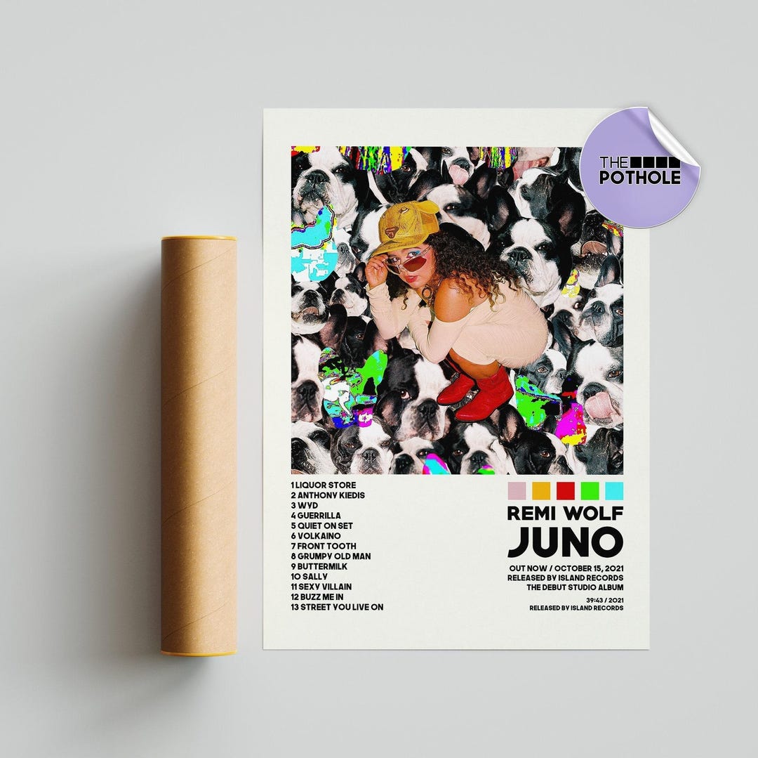 Remi Wolf Posters, Juno Poster, Remi Wolf, Juno, Album Cover Poster ...