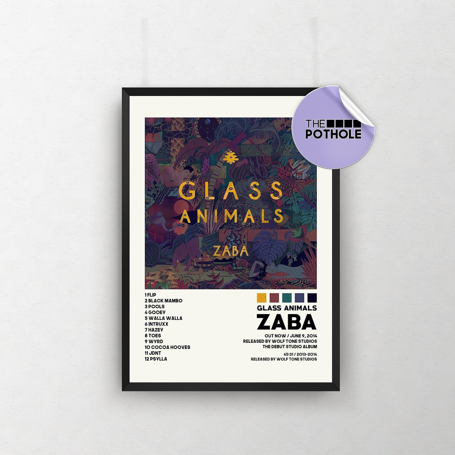 Glass Animals Posters / Zaba Poster / Album Cover Poster / Poster Print ...