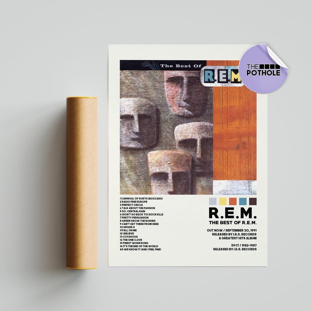 R.E.M. Posters, the Best of R.E.M Poster, REM, the Best of R.E.M, Album ...
