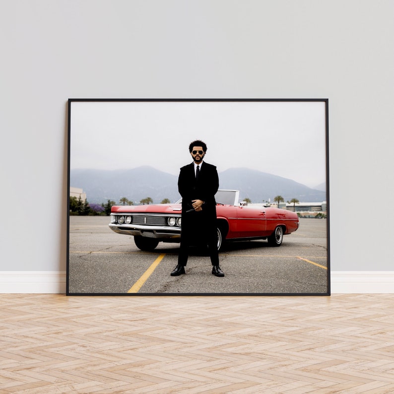 The Weeknd Posters / the Weeknd Black and White Wall Art, Music Poster ...