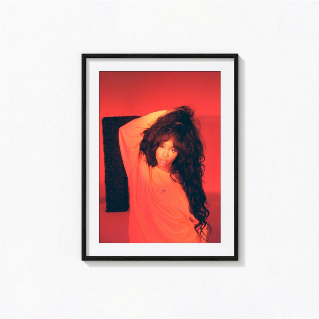 SZA Posters / SZA Black and White Wall Art, Magazine Posters, Album ...