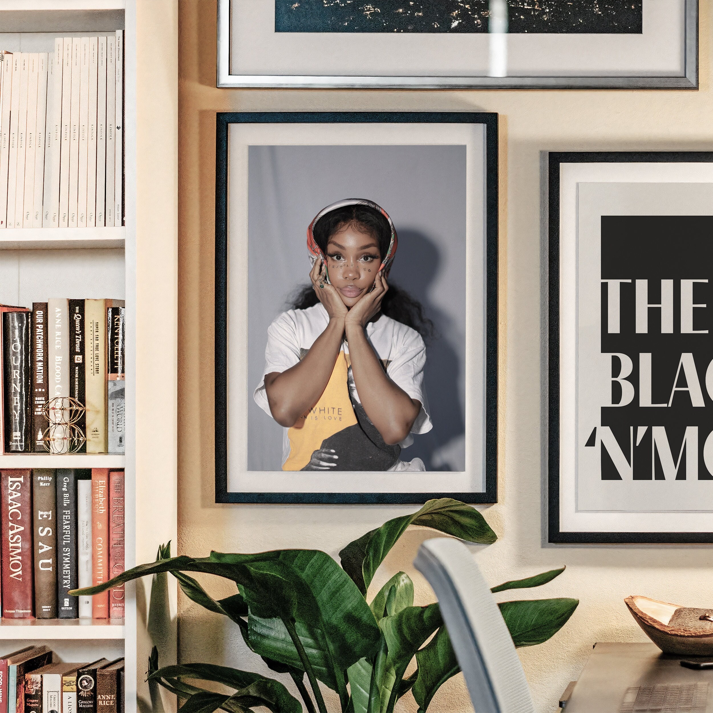 SZA Posters / SZA Black and White Wall Art, Magazine Posters, Album ...