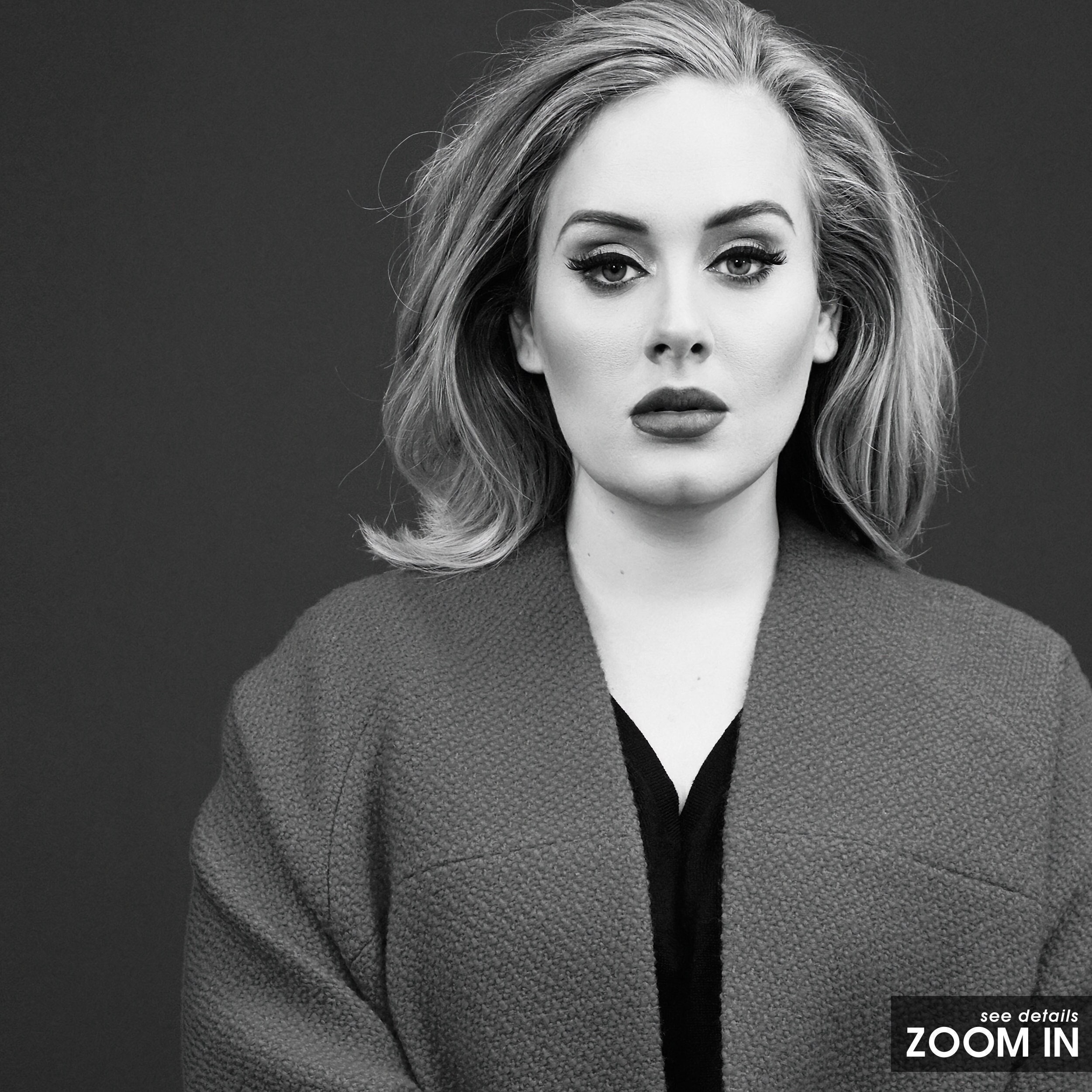 Adele Posters / Adele Black and White Wall Art, Album Cover Poster, Home Decor, Photography ...