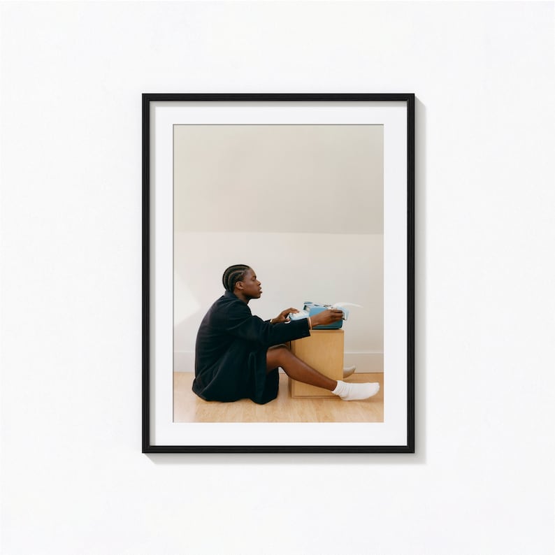 Daniel Caesar Posters / Daniel Caesar Black and White Poster / Daniel ...