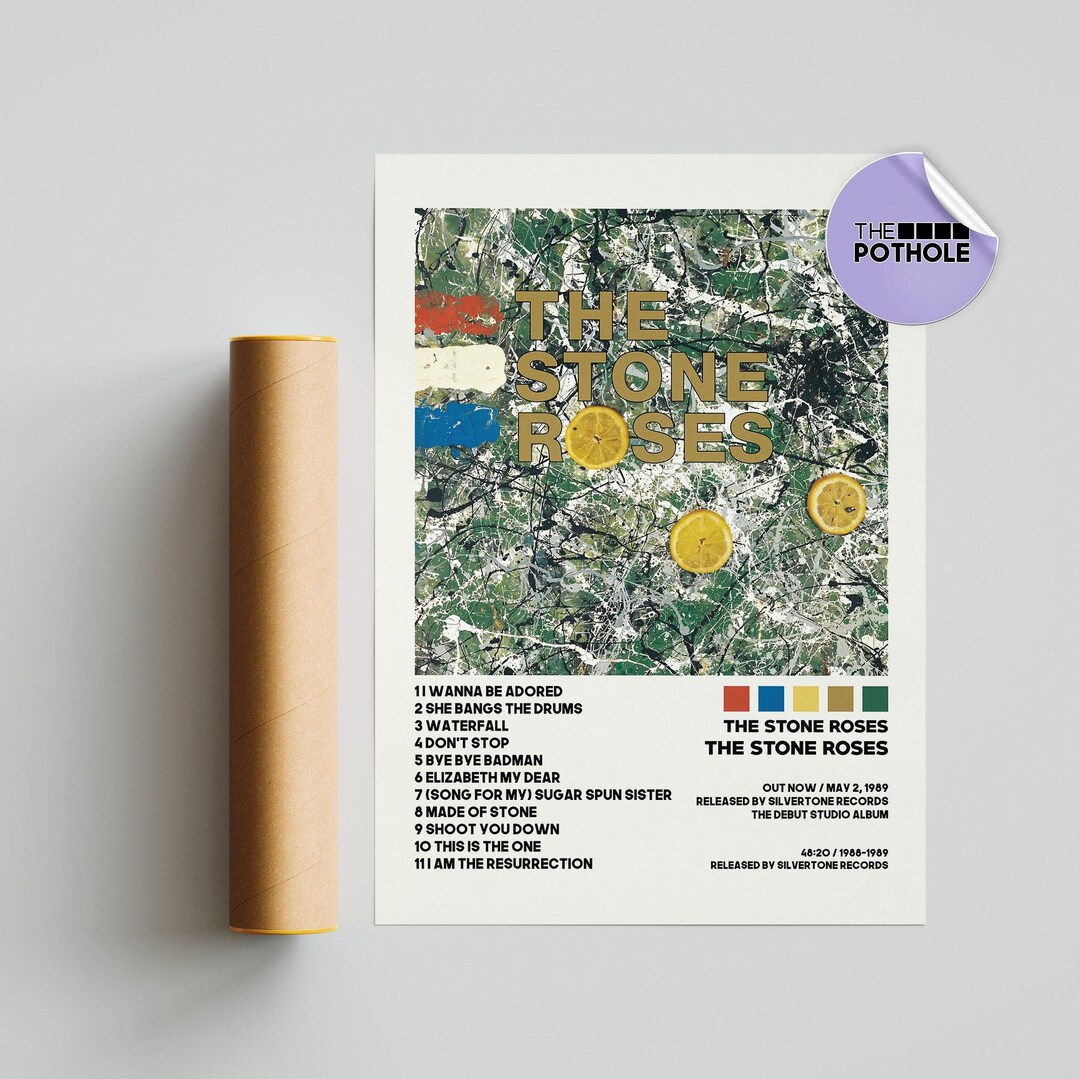 The Stone Roses Posters / the Stone Roses Poster / Album Cover Poster ...