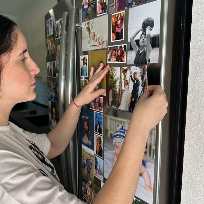 Custom Photo Magnets for Fridge and Dishwasher | Personalized Magnets ...