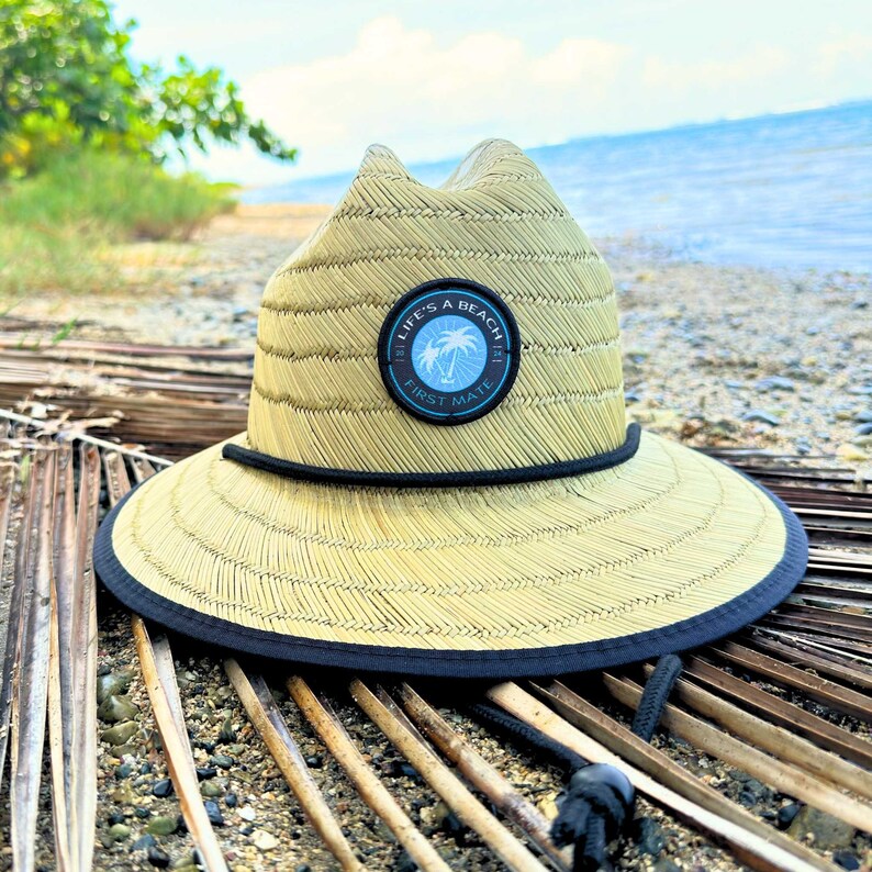 Straw Hat (life's A Beach) - Etsy