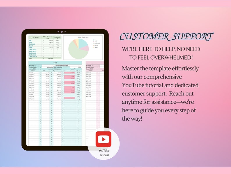 Credit Card Tracker Spreadsheet Payment Balance Excel Template Debt ...
