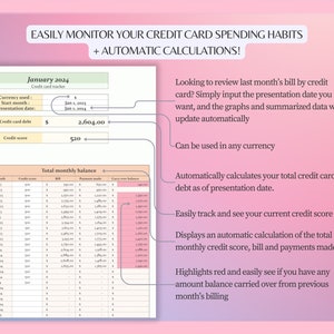 Credit Card Tracker Spreadsheet Payment Balance Excel Template Debt ...