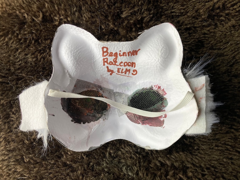 Therian Mask Quadrobics Gear Raccoon - Etsy