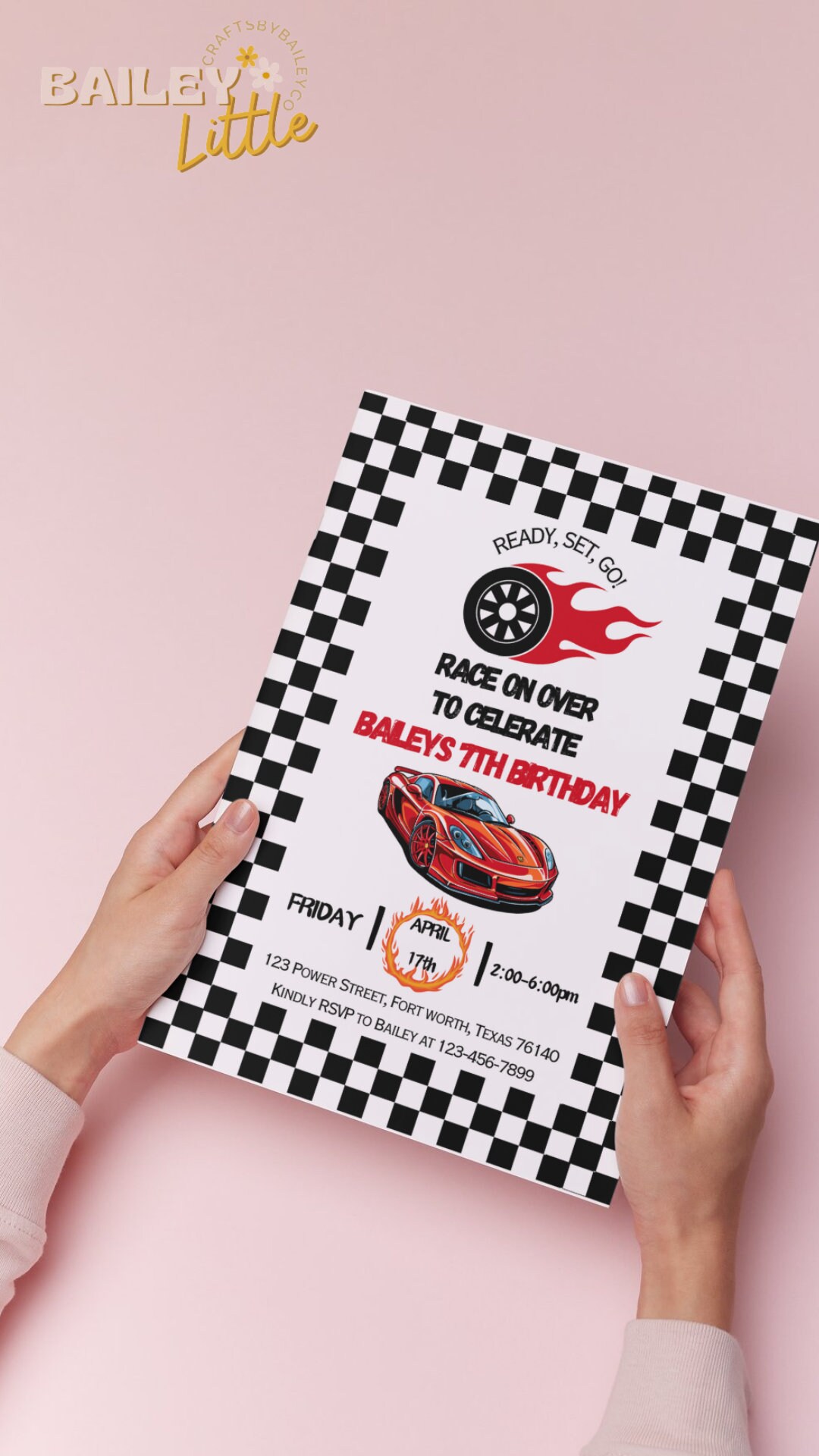 Editable Hot Wheels/cars Theme Birthday Invitation. - Etsy