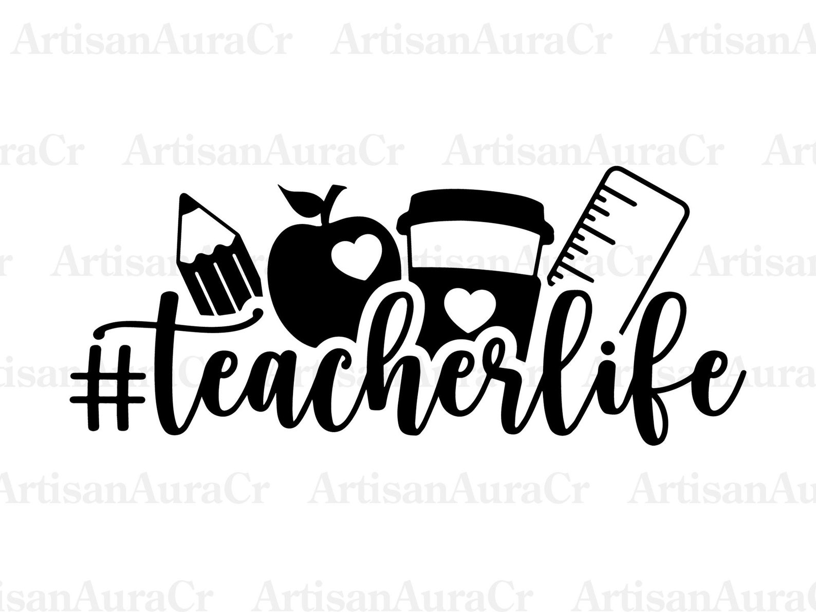 Teacher Life SVG, Teacher Svg, Best Teacher Svg, Teacher Appreciation ...
