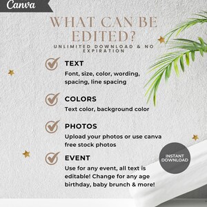 Editable Baking Birthday Invitation: Kitchen Party Invite (digital ...
