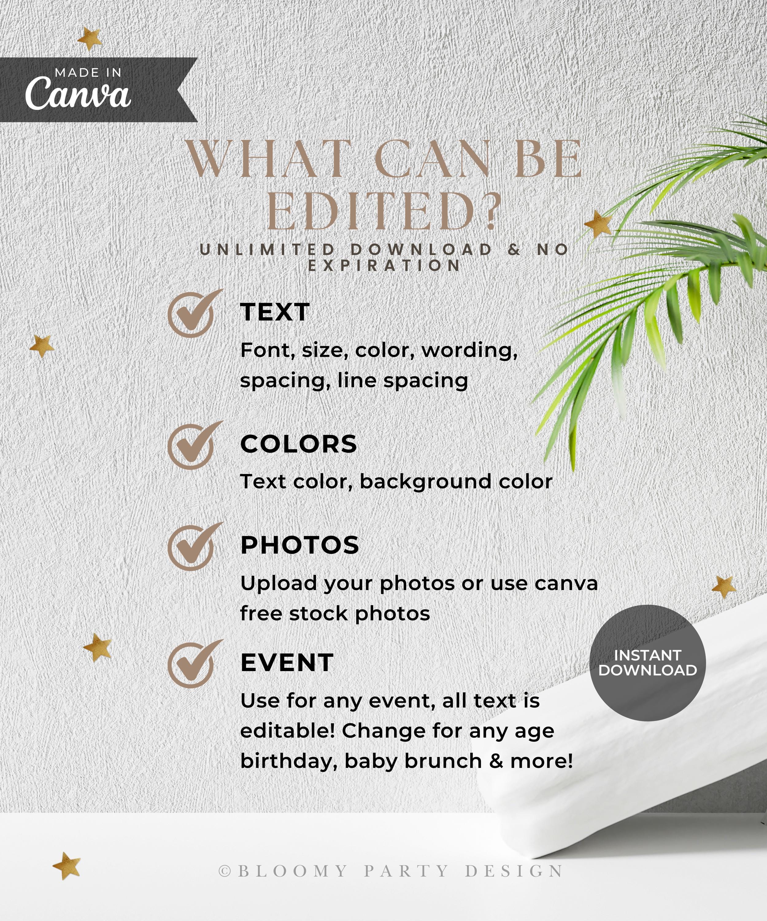 Editable Baking Birthday Invitation: Kitchen Cooking Party (digital) - Etsy