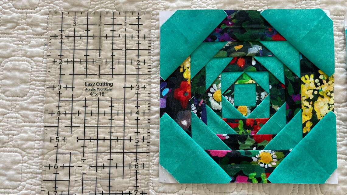 Set of 24 Patchwork Blocks of 2 and 5 1/2 Made in Paper Piecing. - Etsy UK