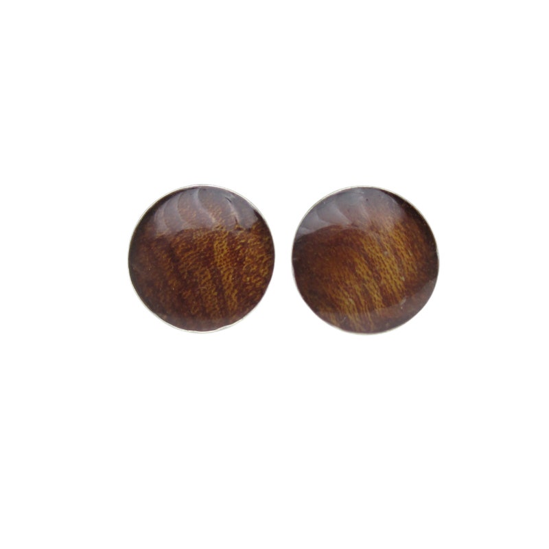 Wooden Earrings - Etsy