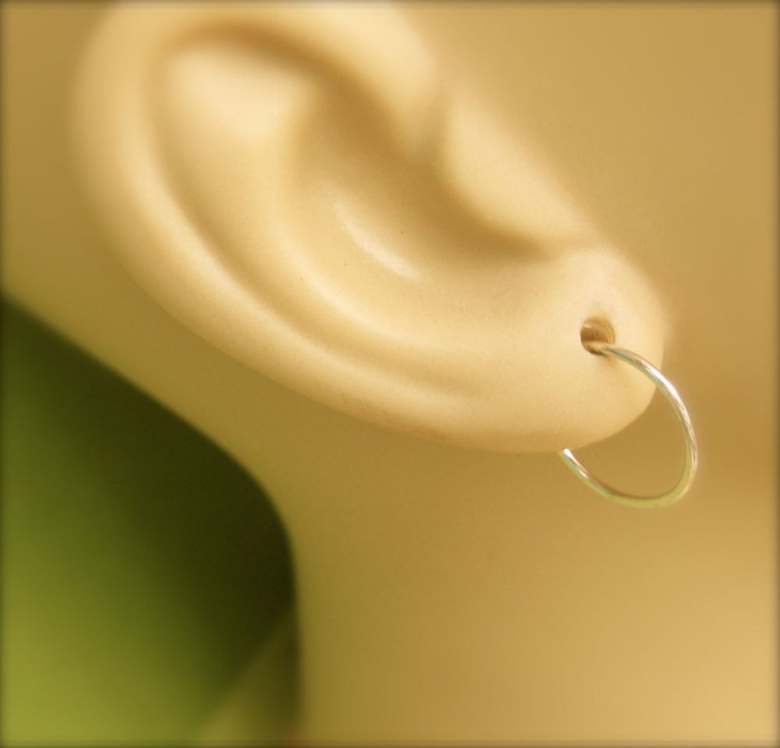 Small Simple Silver Hoop Earrings Plain Hoops Small Hoop - Etsy