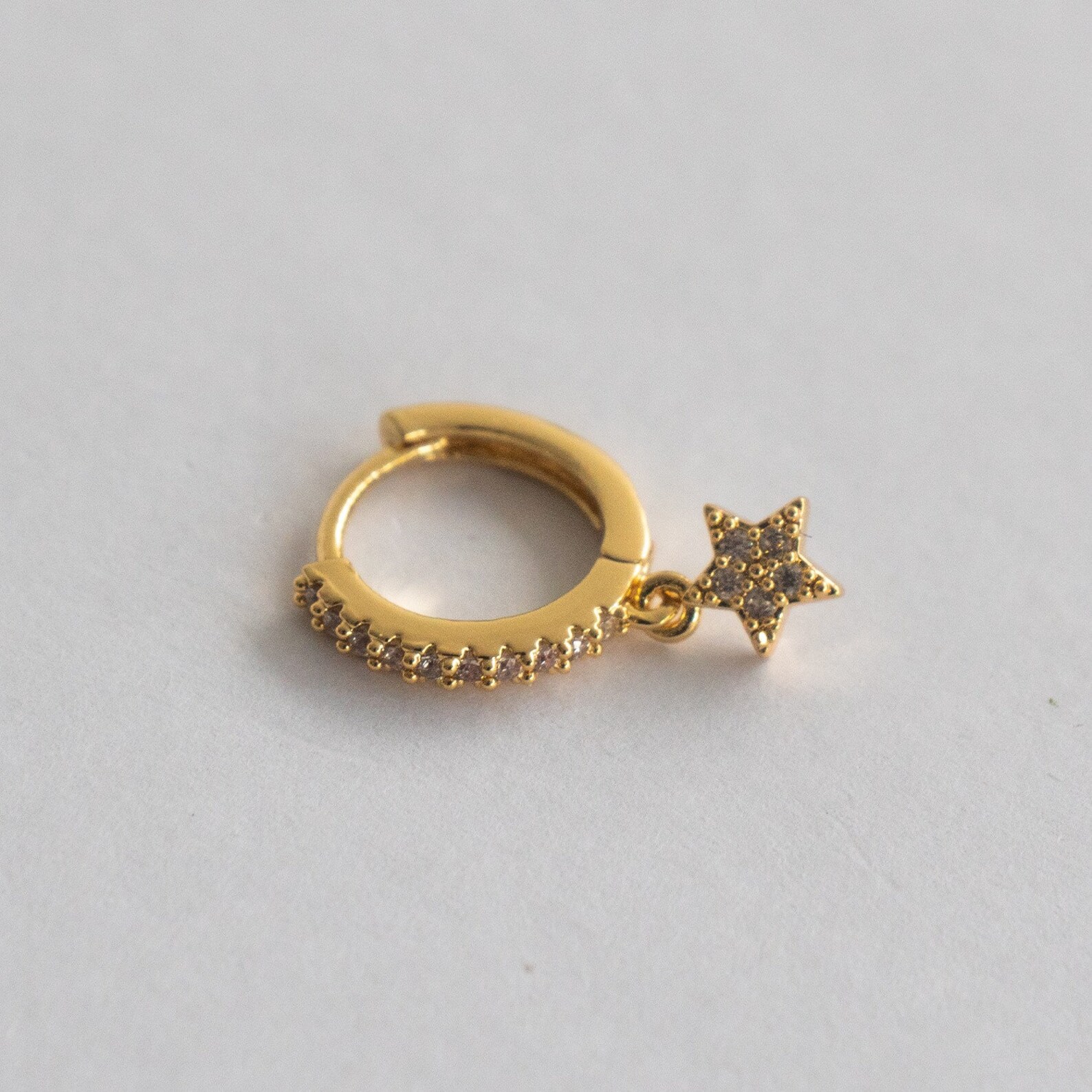 Gold Earring Set for Multiple Piercing,star&moon Earrings,gold Stud ...