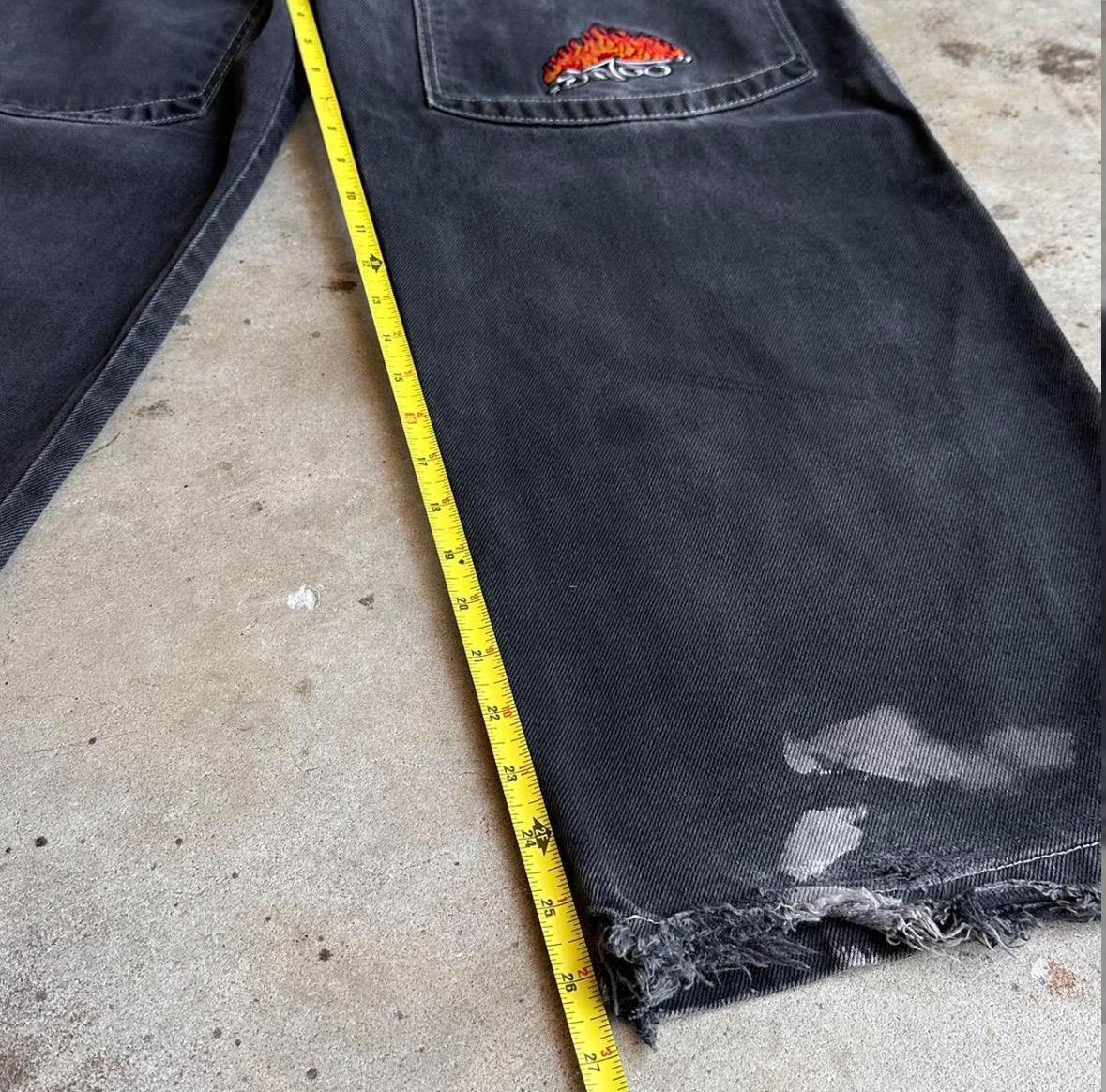 Ultra Rare 90s ‘flame JNCO Patch’ Jeans, Distressed Grail Pair - Etsy