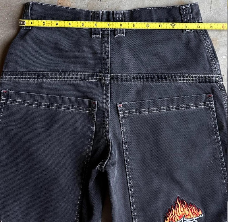 Ultra Rare 90s ‘flame JNCO Patch’ Jeans, Distressed Grail Pair - Etsy