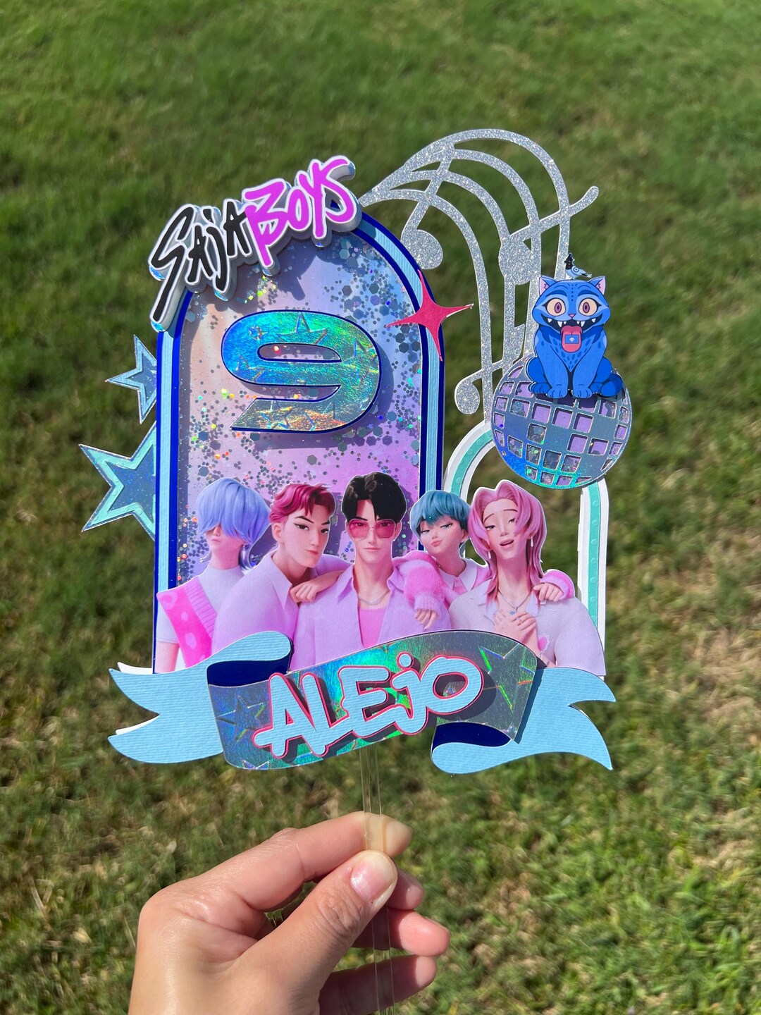 Saja Boyzz K-pop Birthday Cake Topper - Etsy