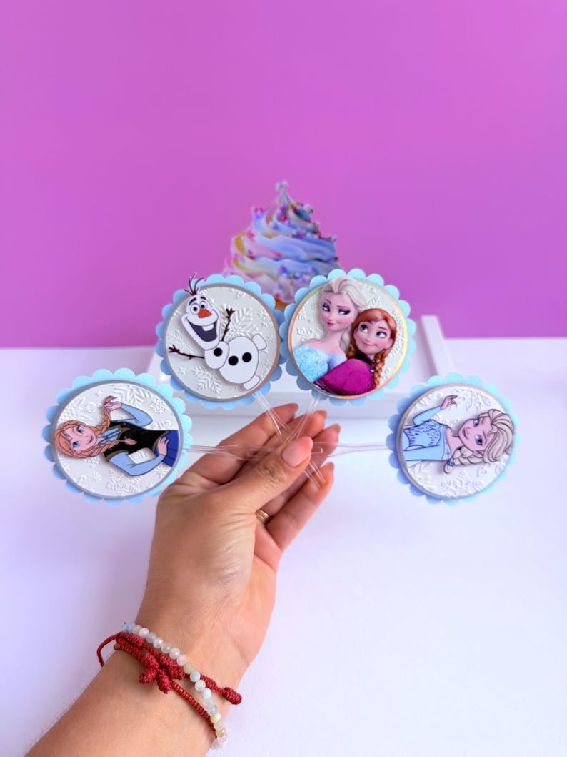 Frozen Princess Cake Topper | Elsa Inspired Birthday Topper ...