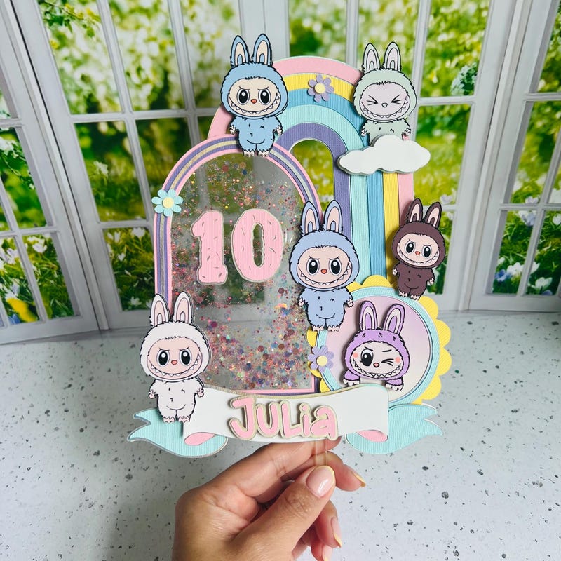 Labubu Paper Doll - Etsy