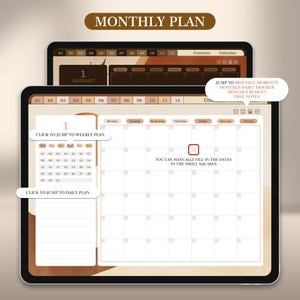 Undated Digital Planner, Digital Planner, Goodnotes Planner, Daily ...