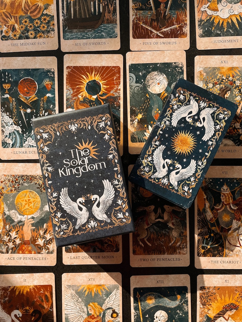 The Solar Kingdom Tarot Deck: Indie Divination, Self-development Tool ...