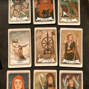 Forgotten Legend Tarot * Indie Tarot Deck * Divination Deck * Self ...