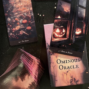 Ominous Oracle Tarot Deck: Spooky Shadow Work Divination (physical ...