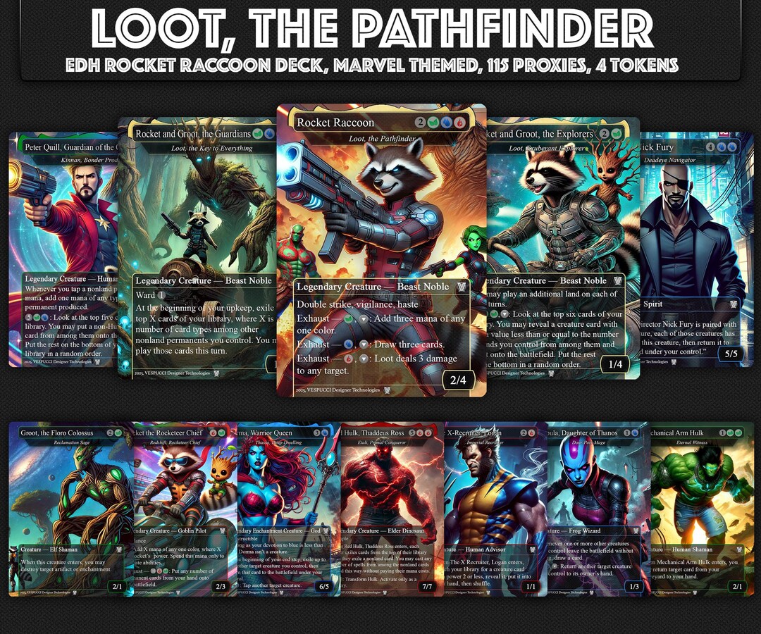 Loot, the Pathfinder EDH Deck, 115 Cards, 15 Sideboard, Includes All ...