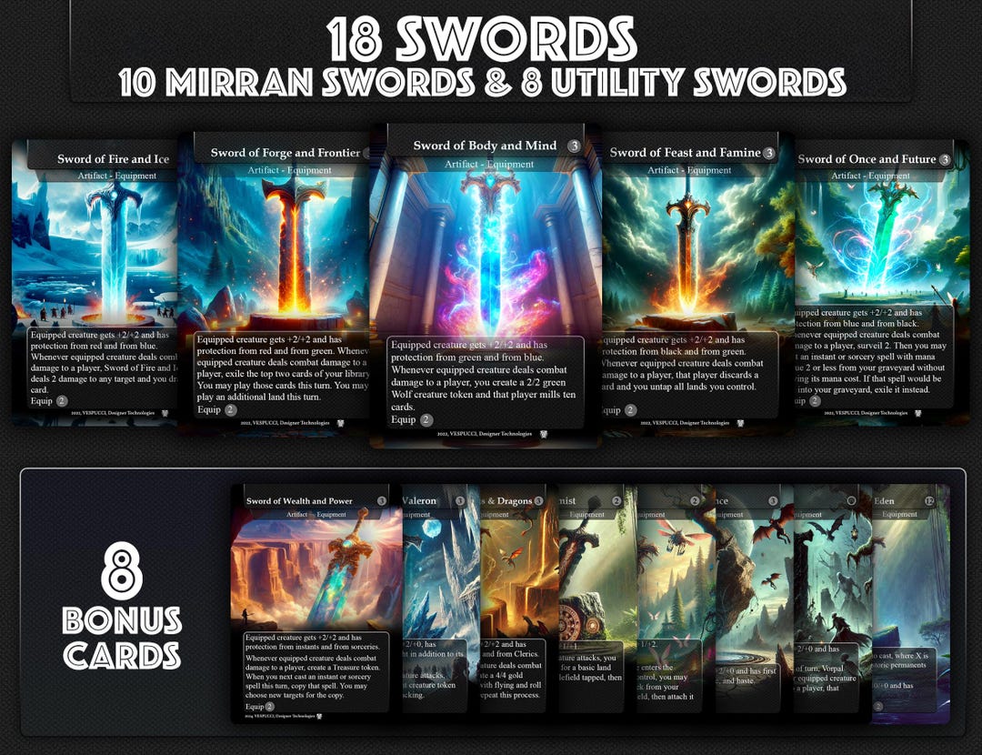 Mirran Swords, 18 Swords, Swords, Sword of Fire and Ice, Sword of ...