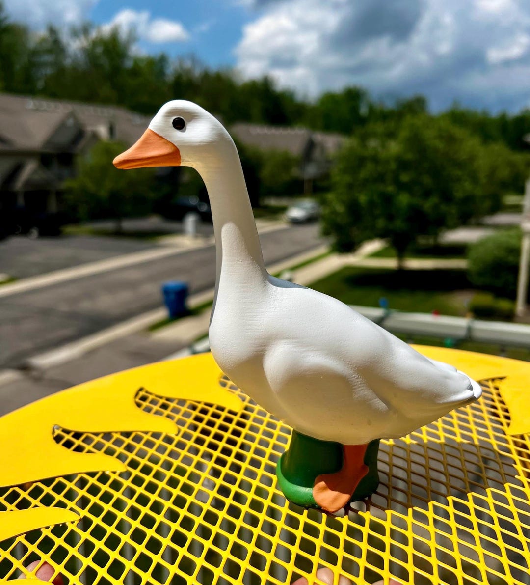 6 Inch Mini Porch Goose | Desk Goose - Etsy