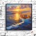 Japanese Paint by Number Kit Sumi-e Samurai Art Under Moonlight Adult ...