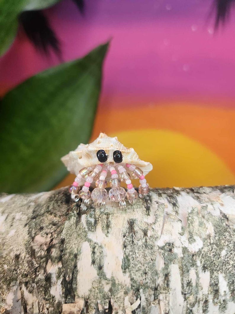Rainbow Babies Beaded Hermit Crabs Collection - Etsy