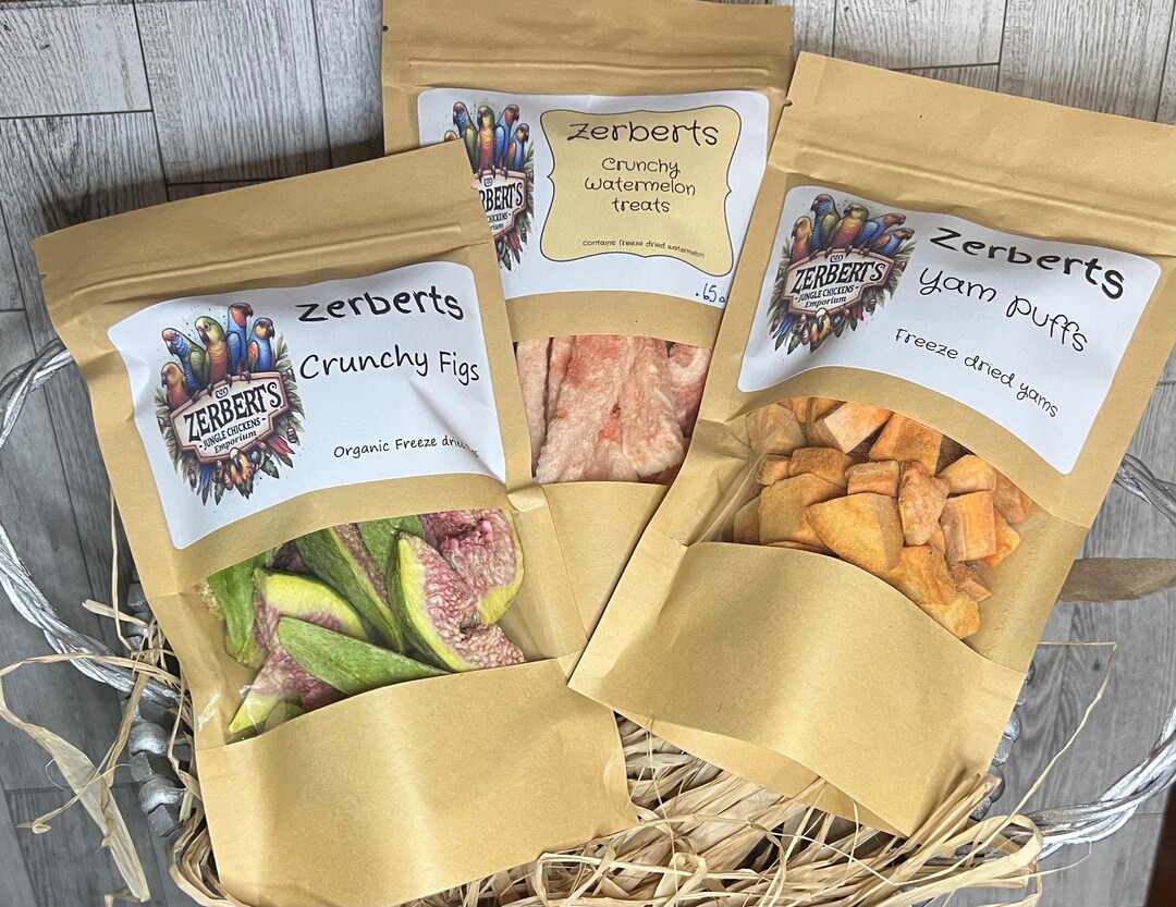 Zerberts Crunchy Freeze Dried Treats - Etsy
