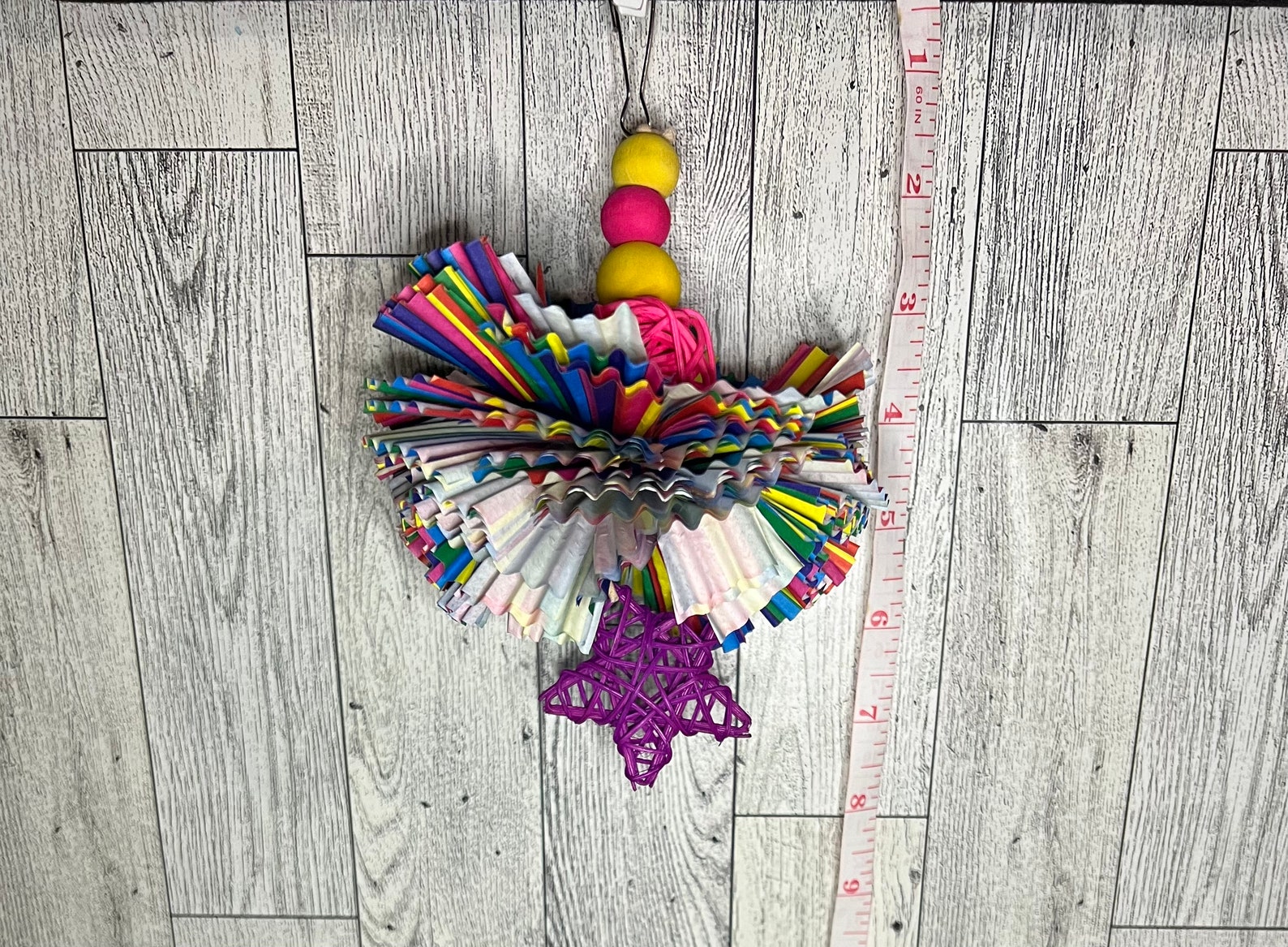Cupcake Puff Ball Bird Toy - Etsy