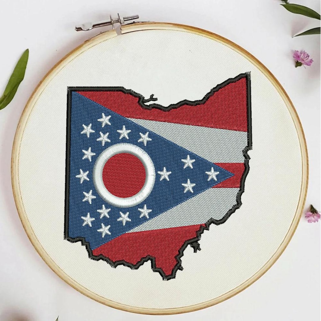 Ohio State Embroidery Designs for Embroidery Machine - Etsy